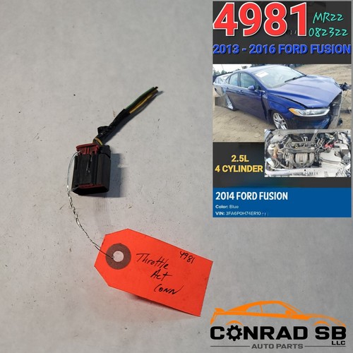 ⭐⭐OEM 2013-2016 FORD FUSION THROTTLE ACTUATOR CONNECTOR⭐⭐ | eBay