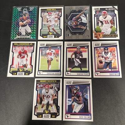 Houston Texans 10 Card Lot #2 | eBay