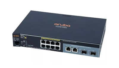 HP Aruba 2530 8G J9774A PoE+ Switch - Refurbished - VAT & Delivery ...