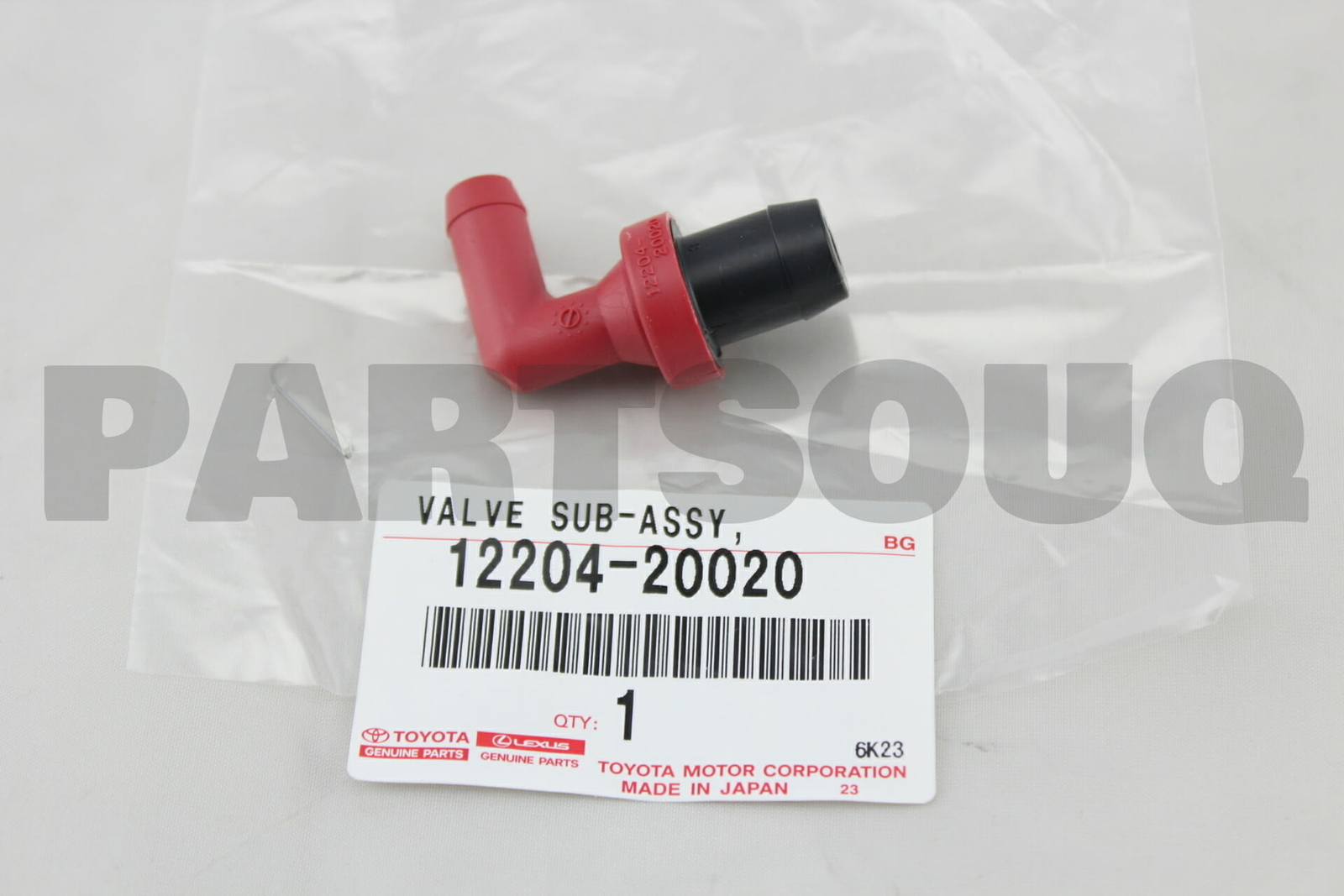 1220420020 Genuine Toyota VALVE SUB-ASSY, VENTILATION 12204-20020 | eBay