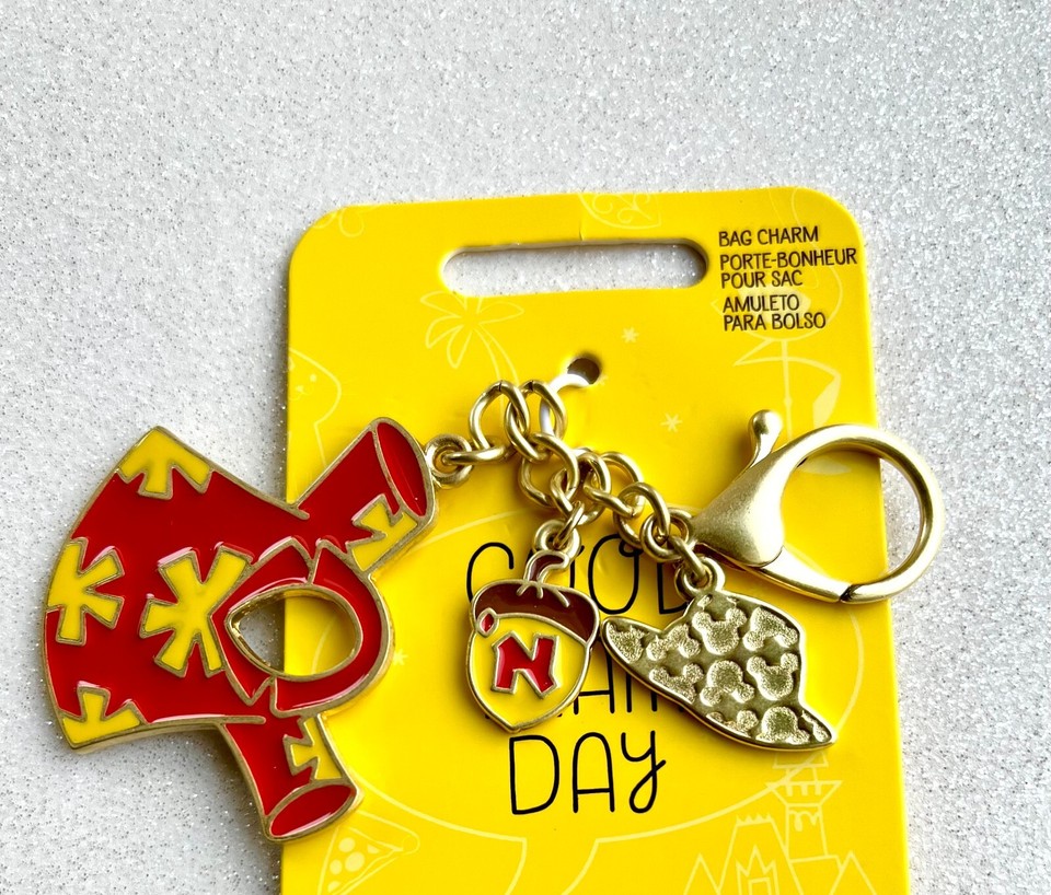 Chip & Dale Rescue Rangers Bag Charm Keychain Disney Flair New on Card ...