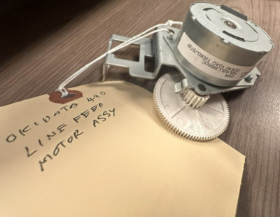 OKIDATA 41737902 LINE FEED MOTOR ASSY ML490 ML491 PRINTER | eBay