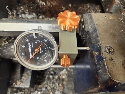 Enco 12" lathes carriage Dial Indicator Holder! | eBay