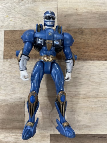 Power Rangers Wild Force Deluxe Zord Morphin Blue Shark Ranger 2001 ...