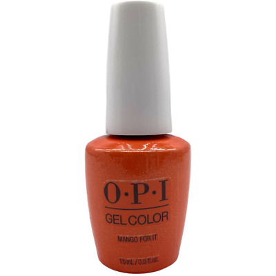 OPI GelColor Soak-Off Gel Polish 0.5 oz GCB011 - Mango For It - NEW | eBay