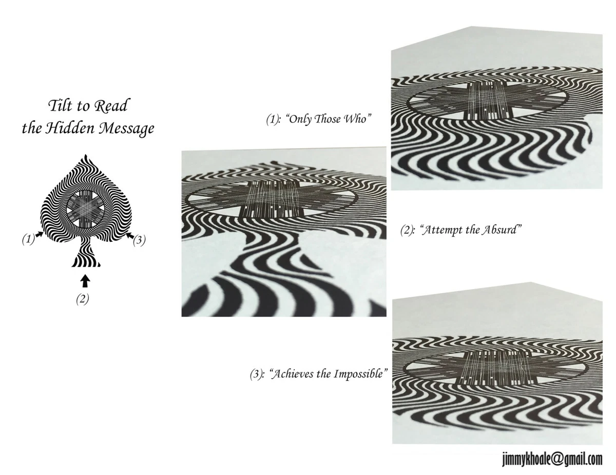 Drawings With Hidden Messages