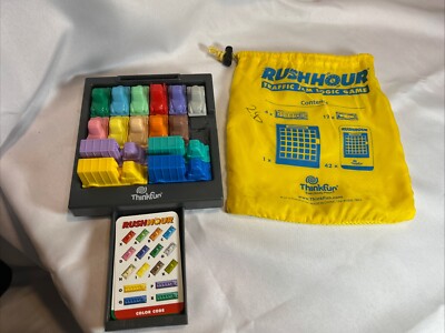 2020 ThinkFun RUSH HOUR Traffic Jam Logic Game - Complete with Travel ...