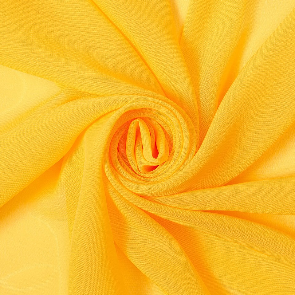 Polyester Chiffon Sheer Lightweight Breathable (60 Inch) Fabric By The ...