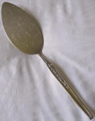 VINTAGE 60S GROSVENOR GAYE EPNS SILVER PLATE CAKE SERVER | eBay Australia