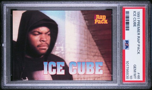 ICE CUBE 1991 Premier Rap Pack #46 GEM MINT PSA 10 | eBay