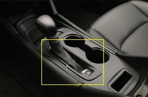 Matte Carbon Fiber Console Gear Shift Frame Cover For Chevrolet Malibu 2016-2023 | eBay