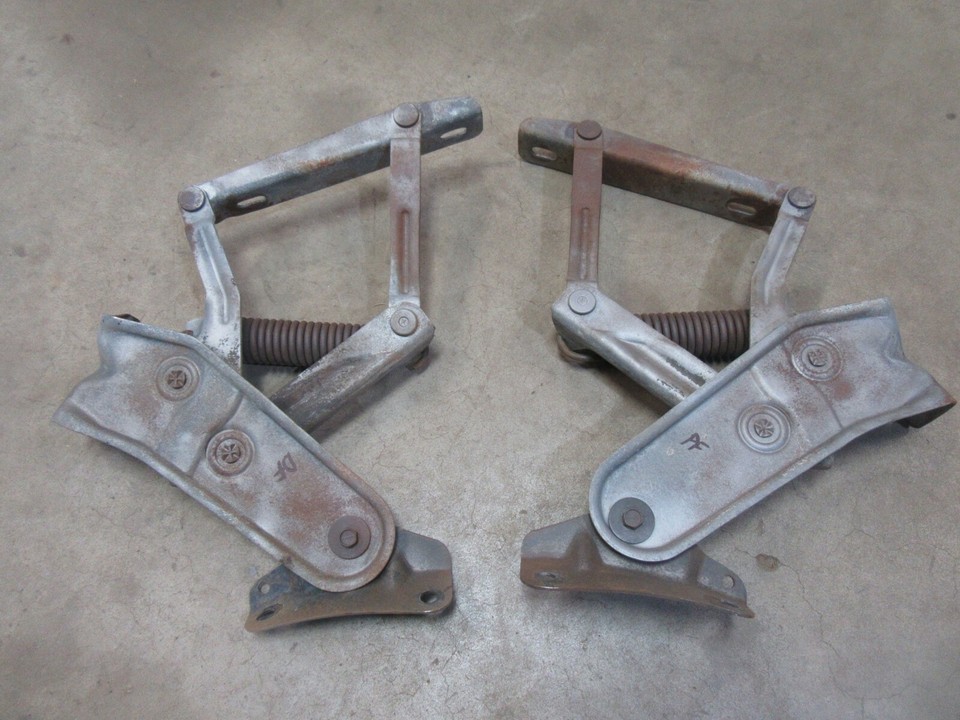 1963 Buick Lesabre front hood hinge spring pair set hot rod rat rod ...