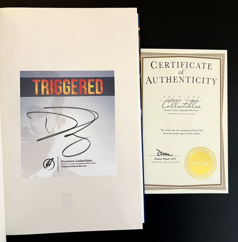 Donald Trump Jr. SIGNED Triggered Book Autograph auto USA America COA ...