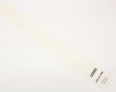 LOT OF 10 1003446 Phoenix Contact Label, Insert;INSERT STRIPS PERF 25 ...