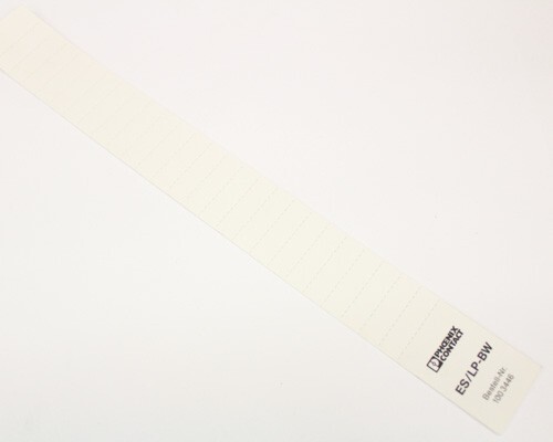 LOT OF 10 1003446 Phoenix Contact Label, Insert;INSERT STRIPS PERF 25 ...
