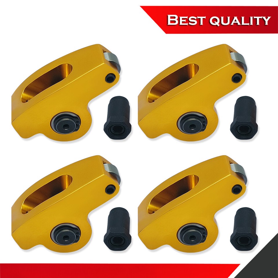 Aluminum Full Roller Rocker Arms 1.6 Ratio 7/16" Suit Chevy Small Block ...