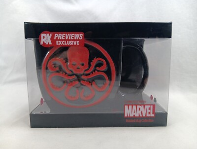 PX Previews Exclusive Marvel HYDRA Ceramic Mug Molded Embossed Cup NEW ...