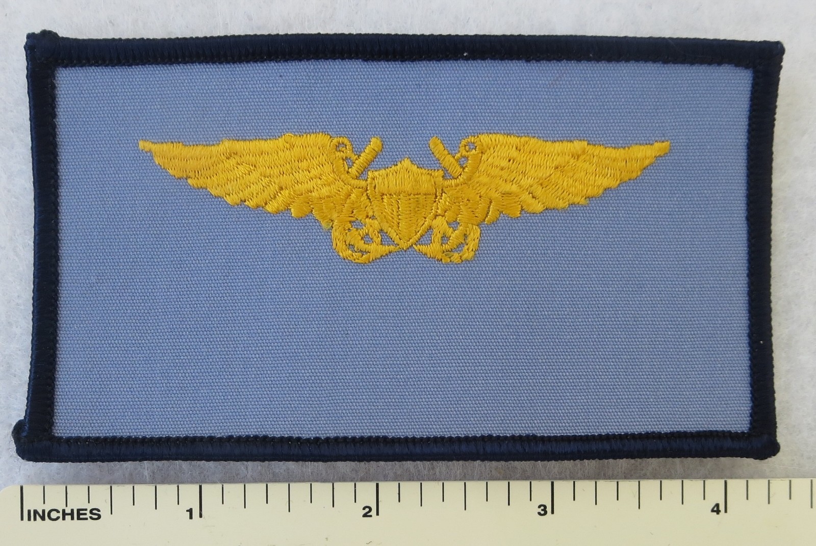 US NAVY / USMC MARINE CORPS FLIGHT OFFICER WINGS JACKET PATCH Vintage ...
