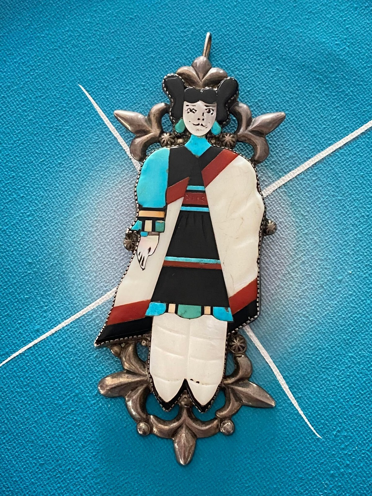 Native American Zuni Della Casa Appa Zuni Maiden Ster… - Gem