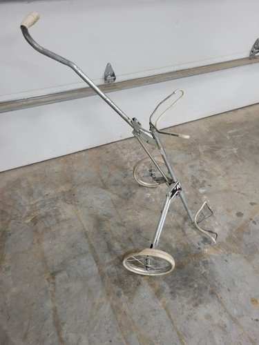 Vtg AJAY Bag Boy Manual Aluminum Golf Caddy Collapsible Pull Cart, USA ...