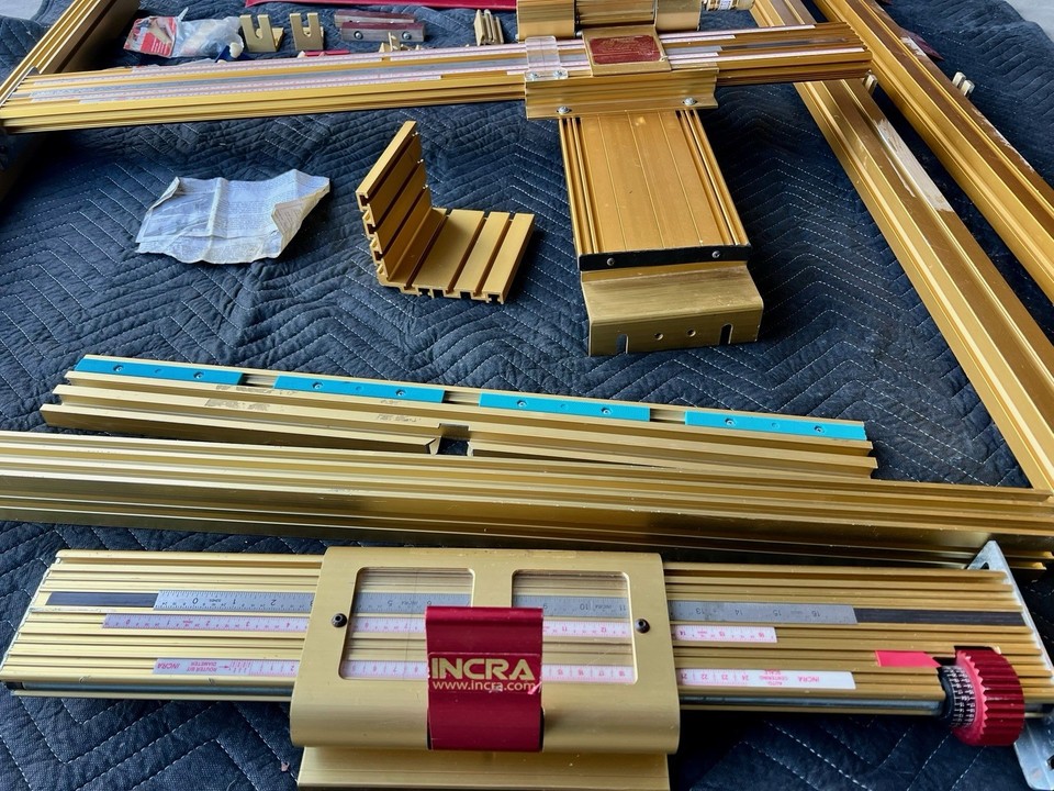 Incra Lot: Jig Ultra Precision Sys, LS Positioner, 72” Rails, Router ...