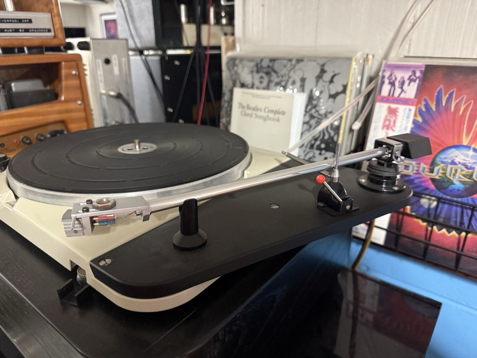 thorens td 124 Mk2 On Custom Plinth With alfred bokrand Custom Decca ...