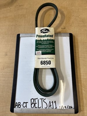 Gates 6850 1/2” x 50” Green V-Belt Lawnmower | eBay