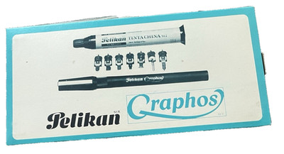 New Vintage Pelikan Graphos College Set Technical Pen with 6 Nibs | eBay