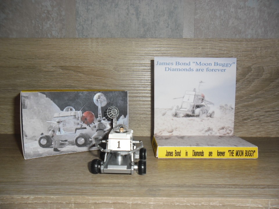 MOVIE CAR MOON BUGGY "DIAMONDS ARE FOREVER" JAMES BOND CODE 3 IN CORGI ...