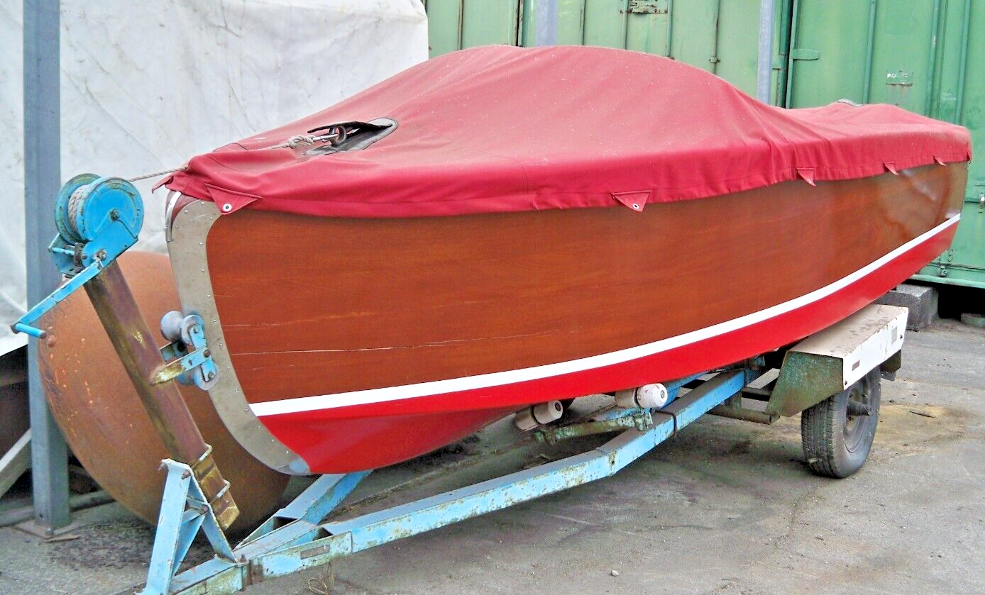 1946 Gar Wood 16ft Runabout boat w/ 283 chevy V8 id:837 | eBay