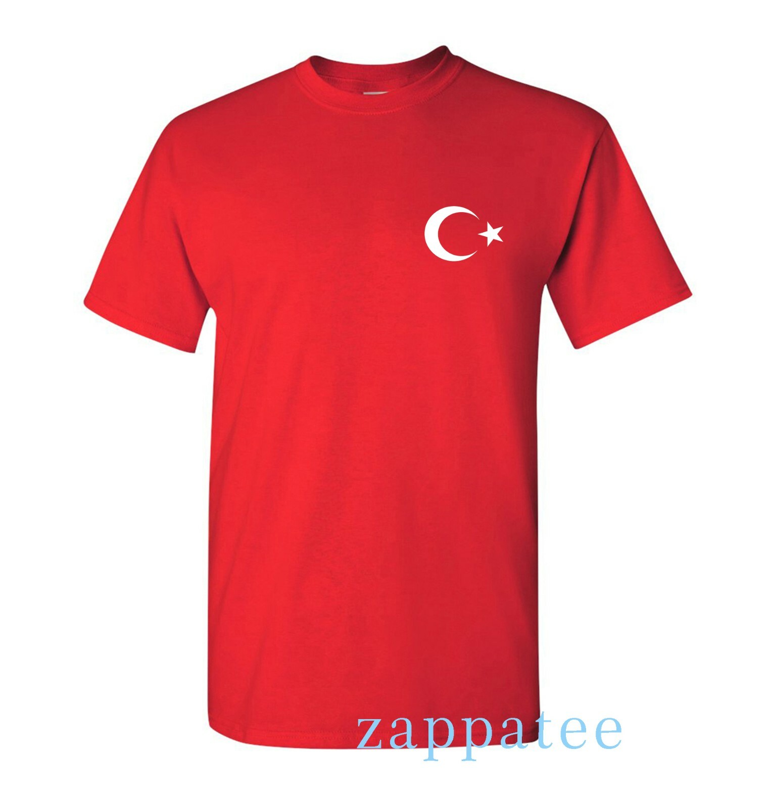 Turkey T Shirt Red Turkish flag Turkiye Football Soccer Euro Tee | eBay UK