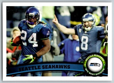 2011 TOPPS SEATTLE SEAHAWKS (MATT HASSELBECK/MARSHAWN LYNCH) SEATTLE ...