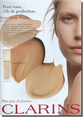 Publicité Advertising 2010 - CLARINS (Advertising paper) | eBay