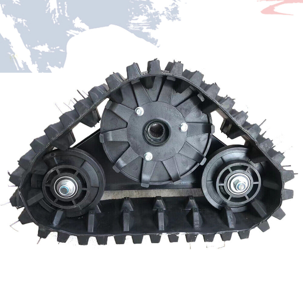 Go Kart ATV Snow Sand Tracks Snowmobile 23.6" 600mm Rear Axle Track ...