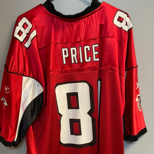 NFL Equipment Atlanta Falcons #81 Peerless Price Red Jersey Adult XL | eBay