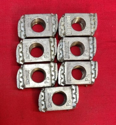 UNISTRUT CHANNEL NUT WITHOUT SPRING, P3010, 2000 LBS, (LOT OF 7) | eBay