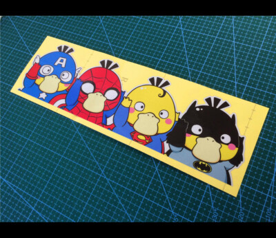 Avengers Psyduck Koduck Superman Spiderman batman Captain JDM ...