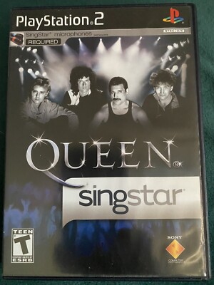 SingStar: Queen (Sony PlayStation 2, 2009) 711719764328| eBay