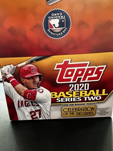 2020 Topps Series 2 Baseball 24 Packs Retail Box-384 Cards open box ...