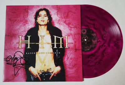 Ville Valo of HIM SIGNED Razorblade Romance Vinyl Record JSA COA ...
