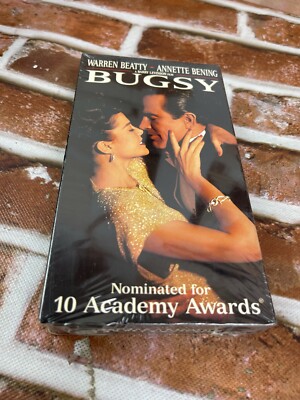 Bugsy (VHS 1991) Warren Beatty, Annette Bening, Harvey Keitel, Crime ...