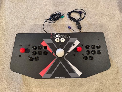 X-Gaming X-Arcade Tankstick 2 Player Trackball Seimitsu joysticks for ...