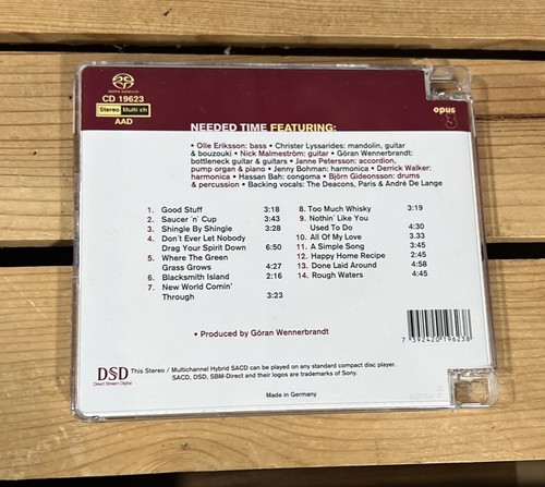 Needed Time: Good Stuff by Bibb, Eric (Super Audio CD (SACD), 2002) for ...