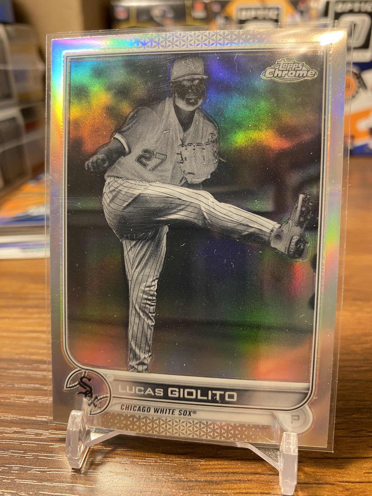 2022 Topps Negative Chrome Refractor Lucas Giolito #94 | eBay