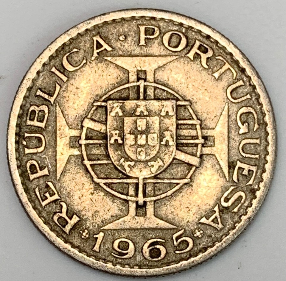 1965 Portugal Republica Portuguesa 2$50 Coin, 2.5 Escudos (583) | eBay