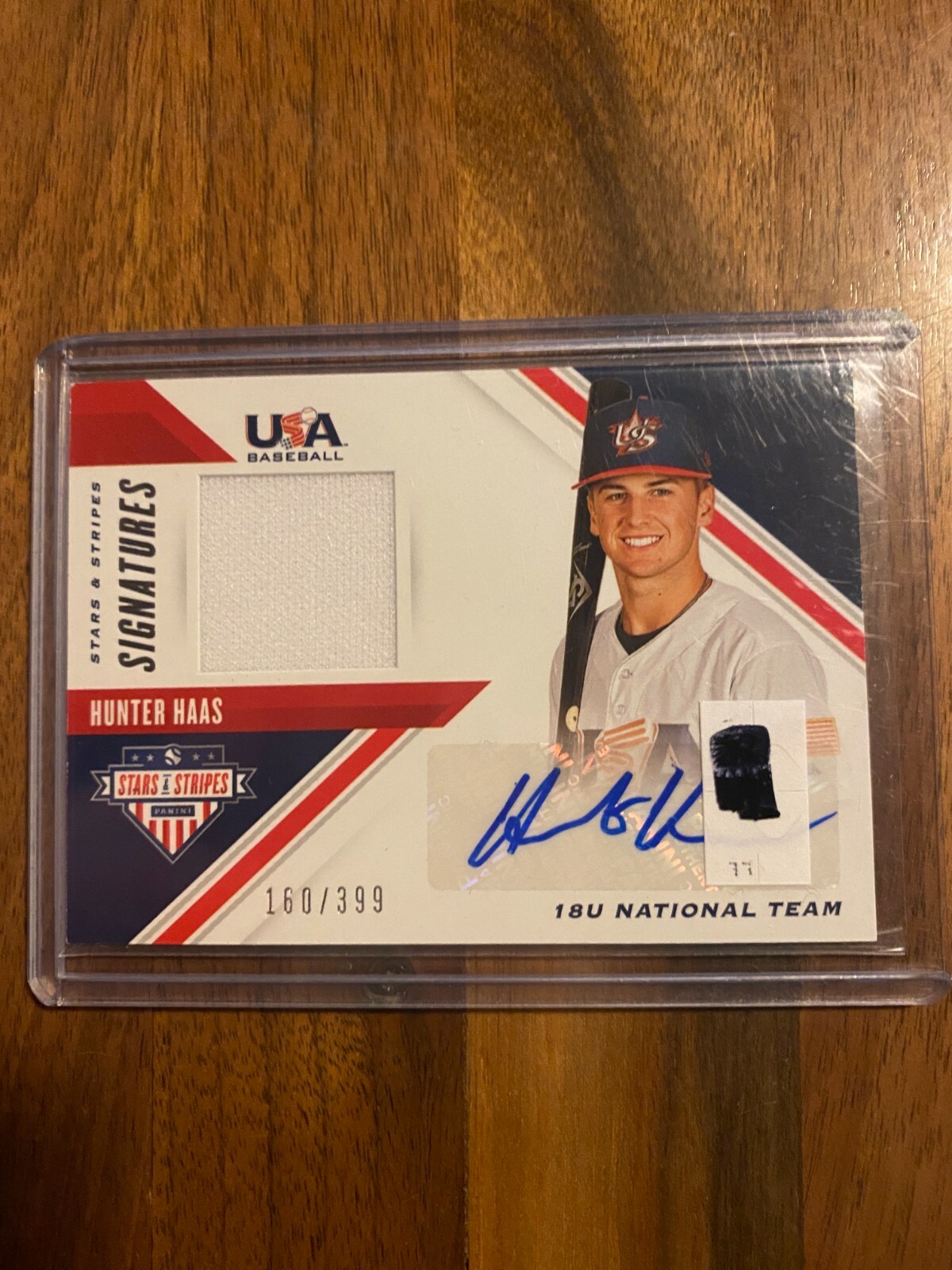A71,864 - 2020 USA Baseball Stars and Stripes Jersey Auto #34 Hunter ...
