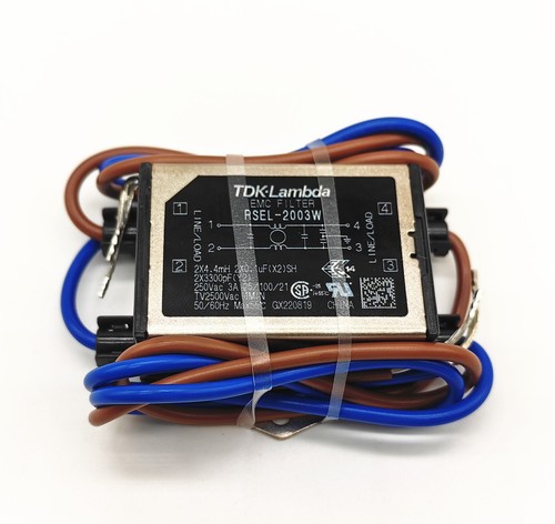 1PC NEW TDK Lambda RSEL-2003W 250VAC3A Wire Type Single-phase Power Noise Filter | eBay