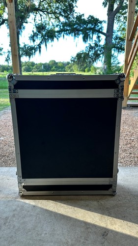 2RU Touring Case, black, wooden, 18" deep | eBay