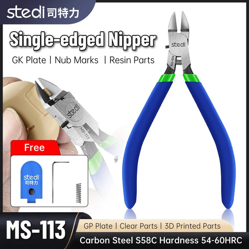 Stedi MS-113 Precision Single-edged Nipper for Plastic Model Cutting ...