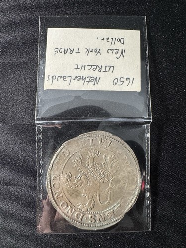 1650 Netherlands Utrecht Thaler “New York Trade Dollar” - Colonial ...